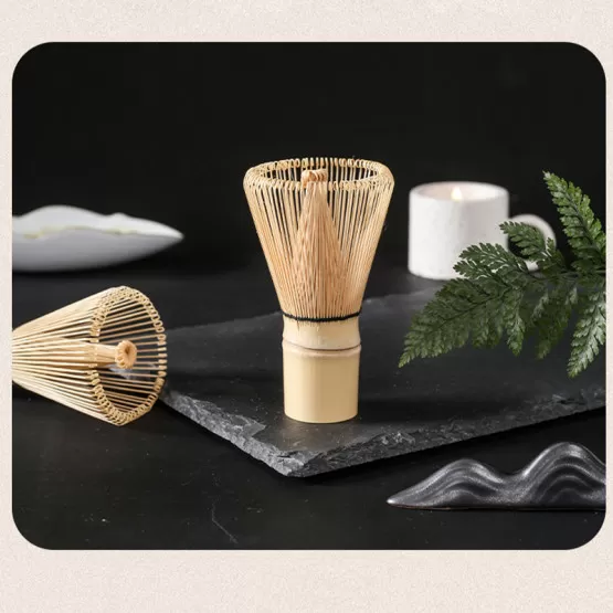 INF Matcha Whisk Set: SQ Jade Knife Matcha 8-Piece Stainless Steel