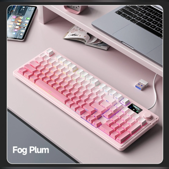 INF Slim laptop membraan toetsenbord — 98-toets compacte indeling,
